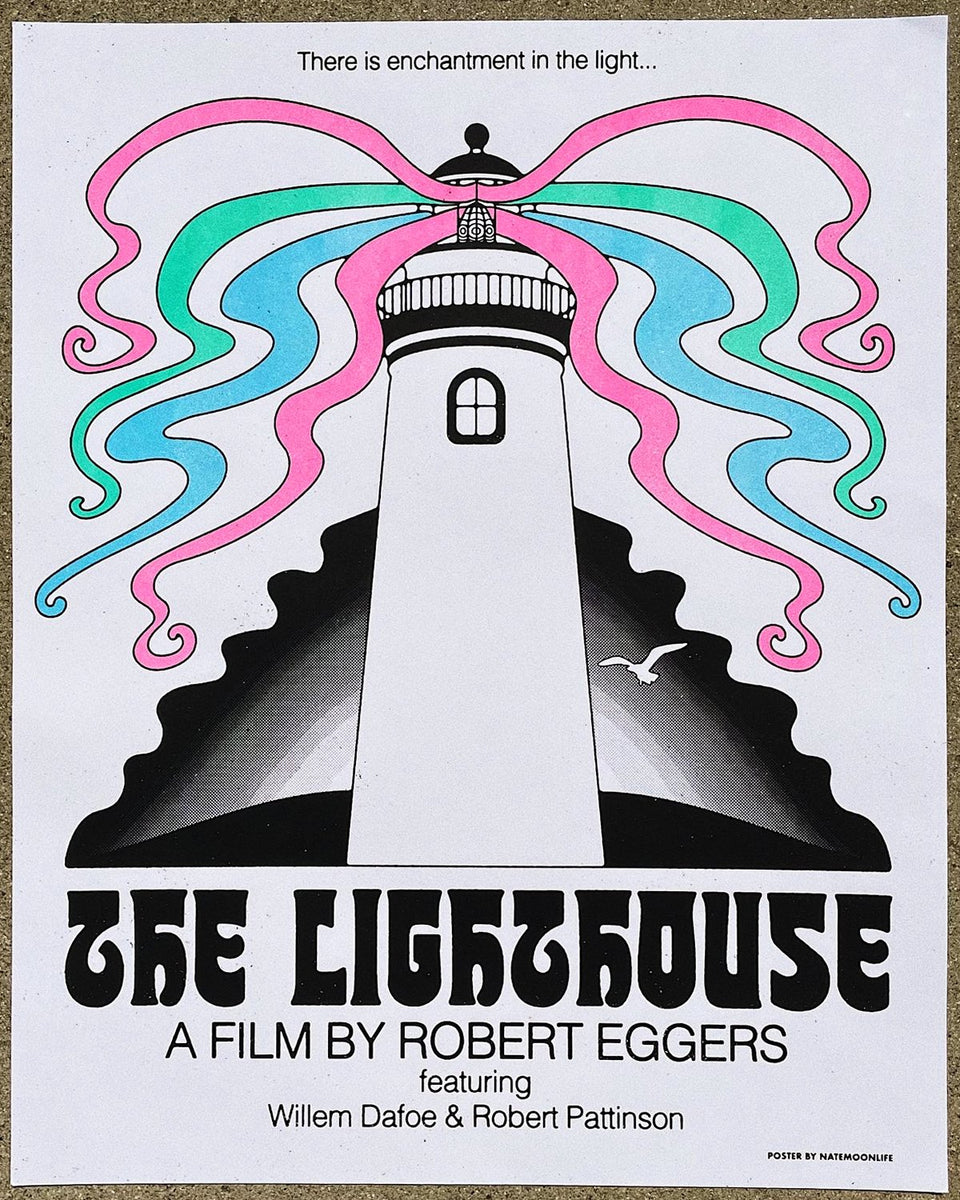 The Lighthouse • 16"x20" screenprint – The Moon Life